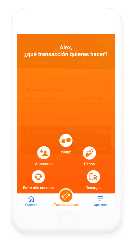 Recarga Panapass - Banco General Panamá