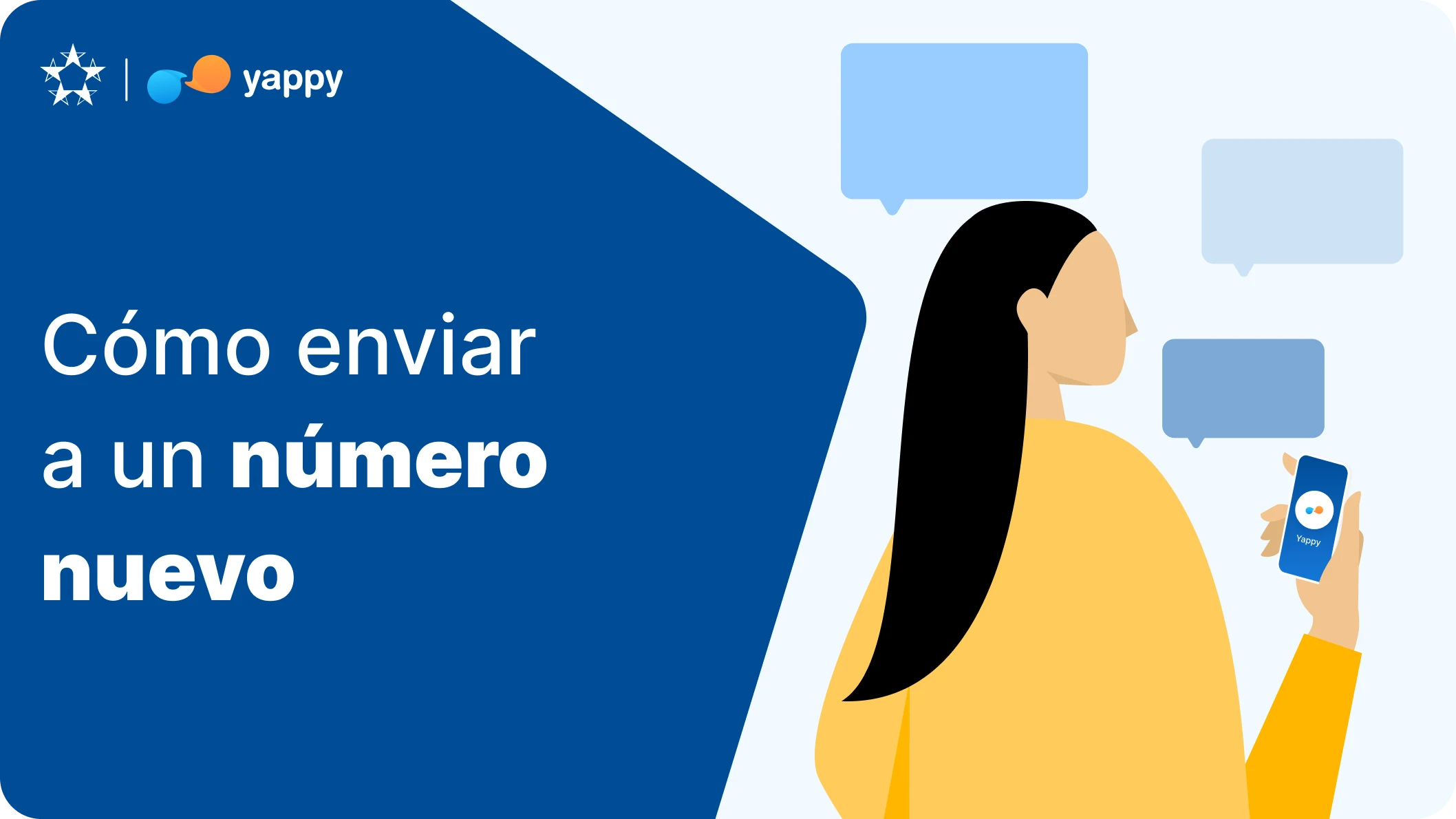 ¿Cómo enviar dinero con Yappy a un número nuevo? - Banco General Panamá